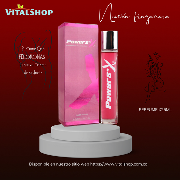 **PERFUME CON FEROMONAS WOMEN X25ML! ¡NUEVO!** – VitalShop Colombia