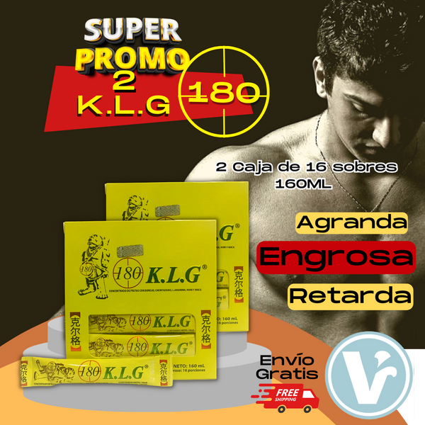 PROMO X 2 (KLG 180 CAJA X16 SOBRES LÍQUIDO X 160 mL) - Envío Gratis¡¡¡ – VitalShop Colombia