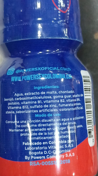 Power Sex Líquido Personal X30ml Vitalshop Colombia