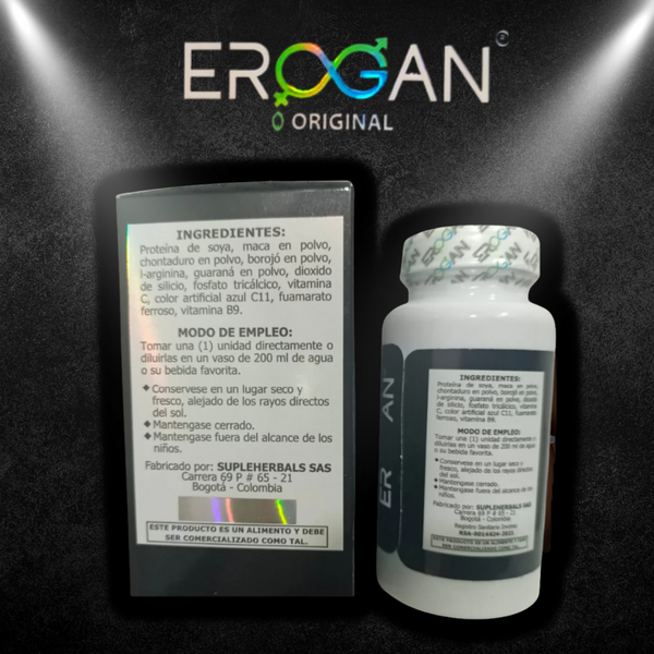 PROMO X 2 (EROGAN X 30 cáp. ) ¡Envío Gratis! – VitalShop Colombia