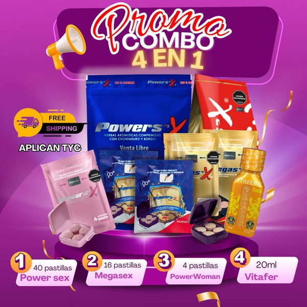 COMBO Power SX PROMO 4 en 1 (40 PASTILLAS POWER – 16 PASTILLAS MEGA SE ...