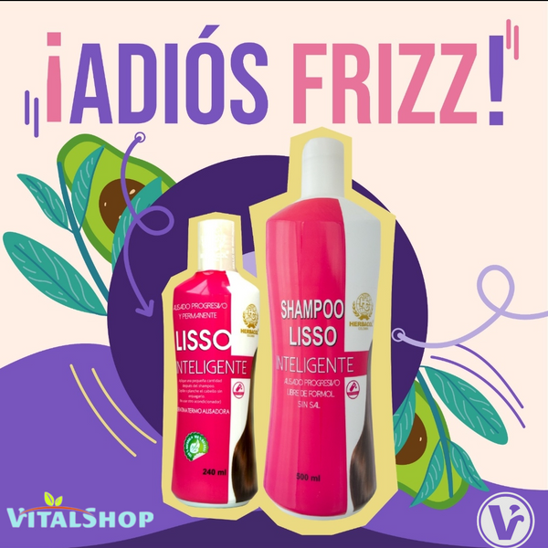 **KIT SHAMPOO LISO PERFECTO+ TRATAMIENTO ALISADO PROGRESIVO "HERBACOL ...
