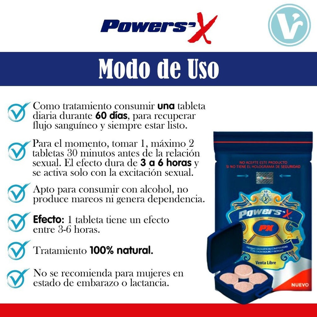 !Nuevos¡ Power Sex COMBO MÁXIMO: Mega Potencia (25 Miniestuches 100 Pa ...