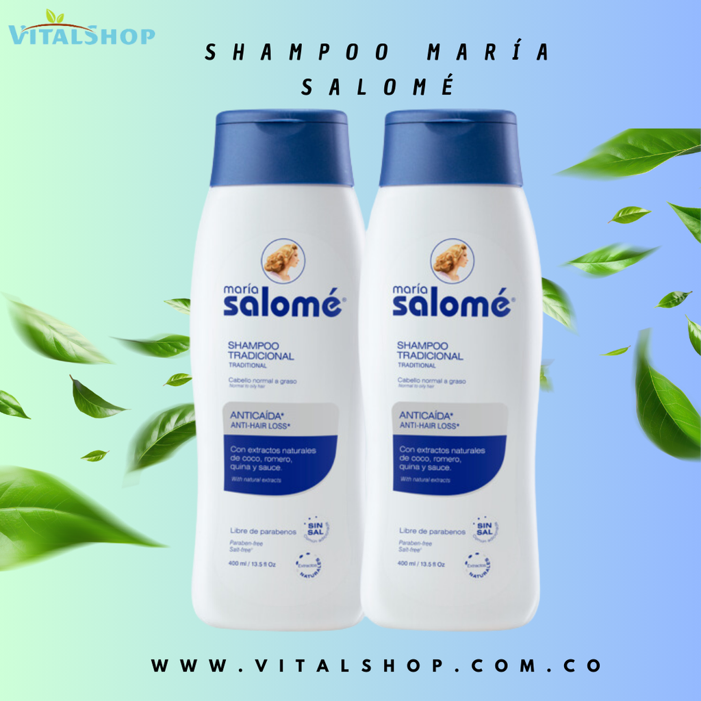 **ACONDICIONADOR María Salomé -Prevención Caída- X 400ml** – VitalShop ...