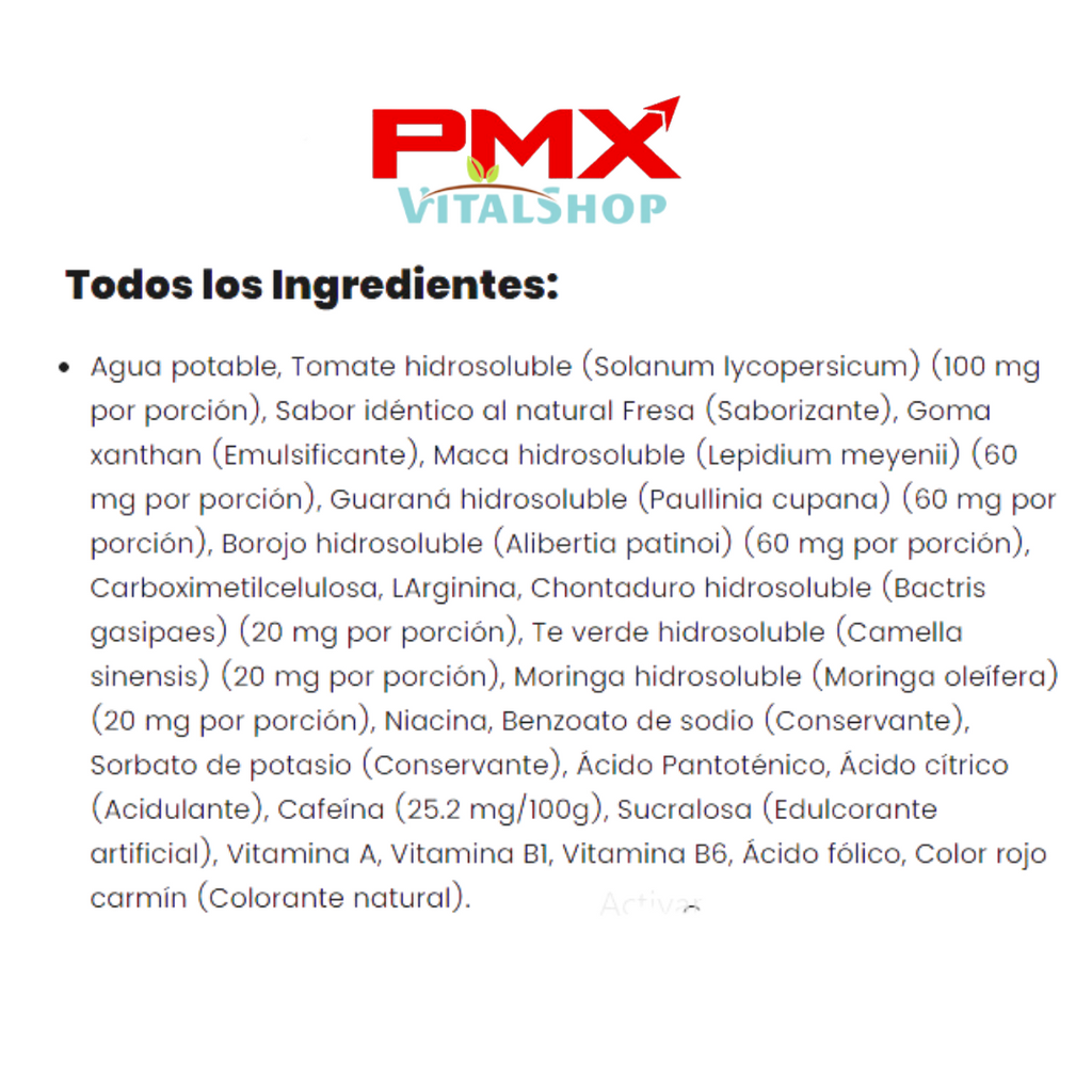 **𝙎𝙐𝙋𝙀𝙍 𝙋𝙍𝙊𝙈𝙊 X 2; Bebida PMX Poder Max 500 ML *¡Envío Incluído! *Apli ...