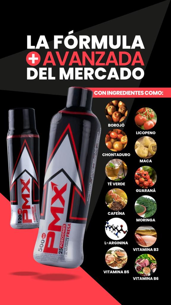 **Bebida PMX "Poder Max X500 mL Potencia y Energía al máximo ...