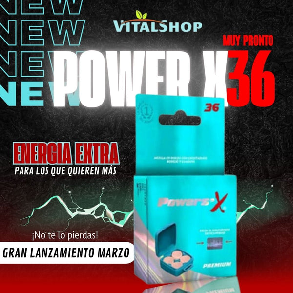 **NUEVO Power Sx 36H más energía y más potencia Envío INCLUIDO!!*Aplic ...
